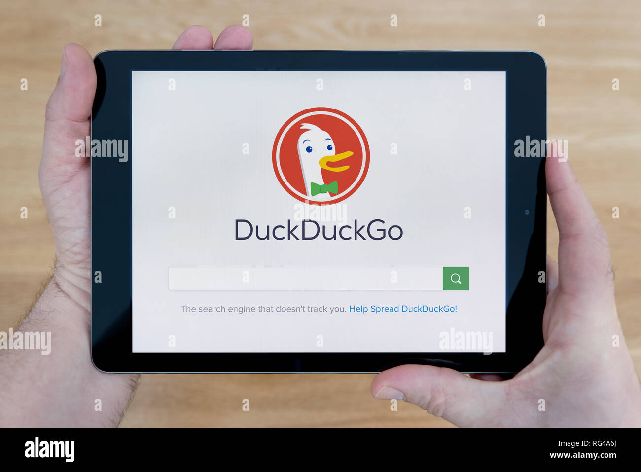 Duckduckgo logo hi-res stock photography and images - Alamy