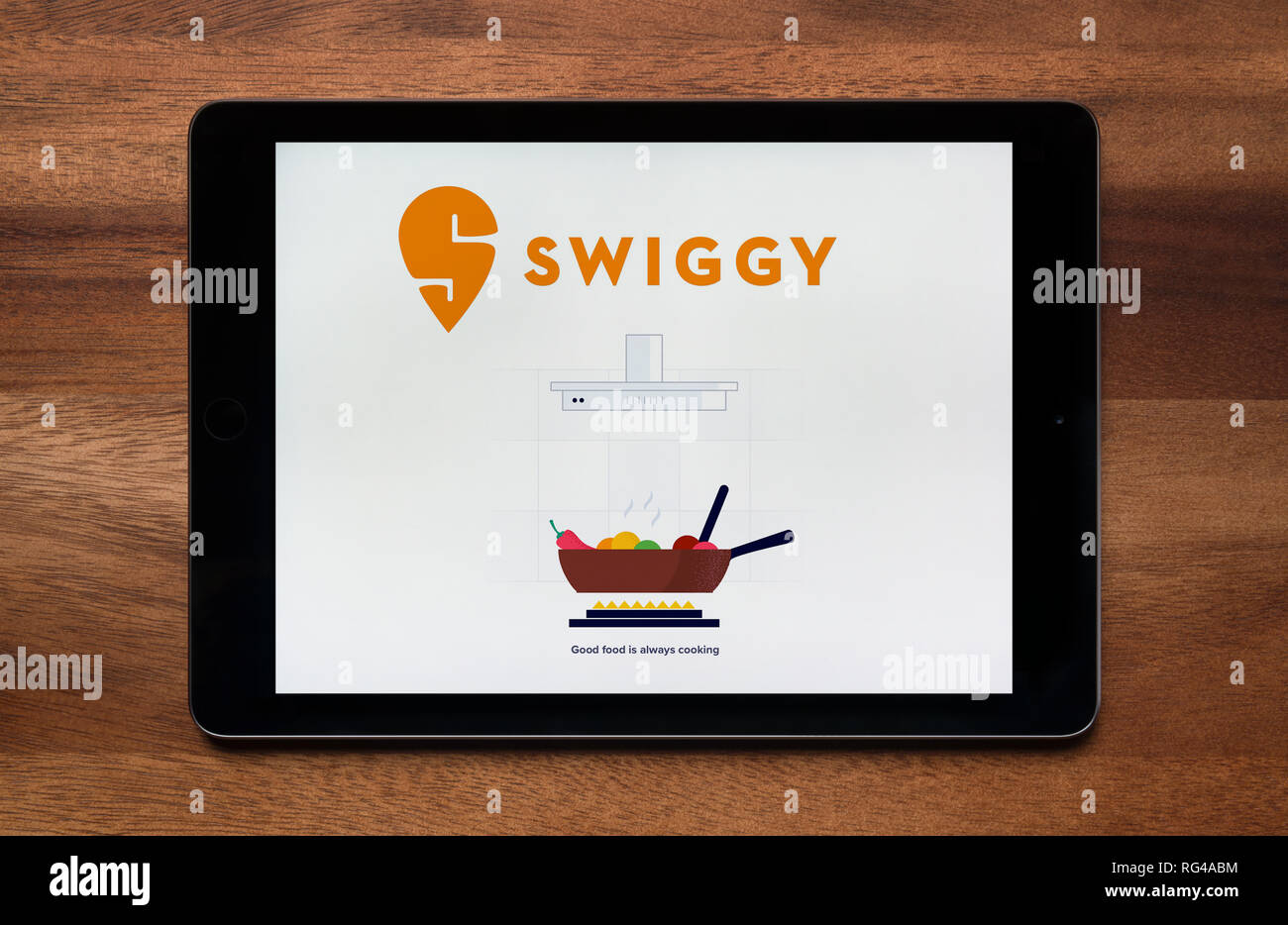 Swiggy logo hi-res stock photography and images - Alamy