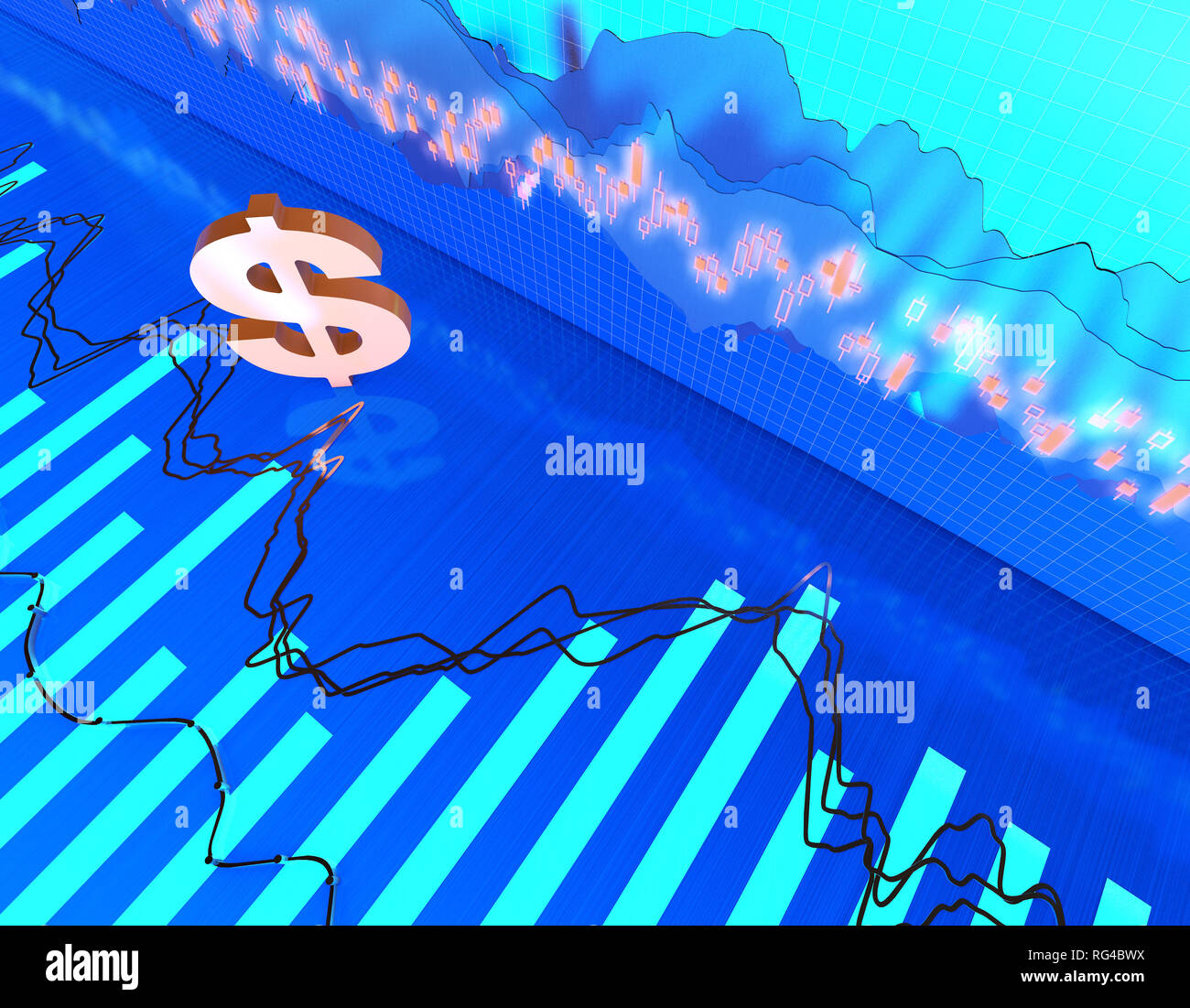 Dollar economic stock market charts, trading information and data ...