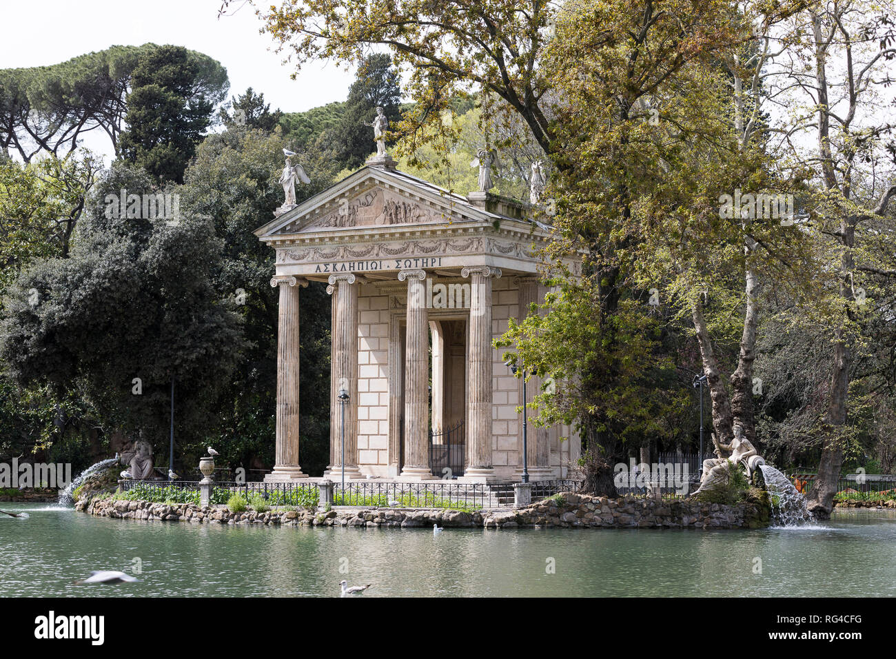 Tempio di esculapio hi-res stock photography and images - Alamy
