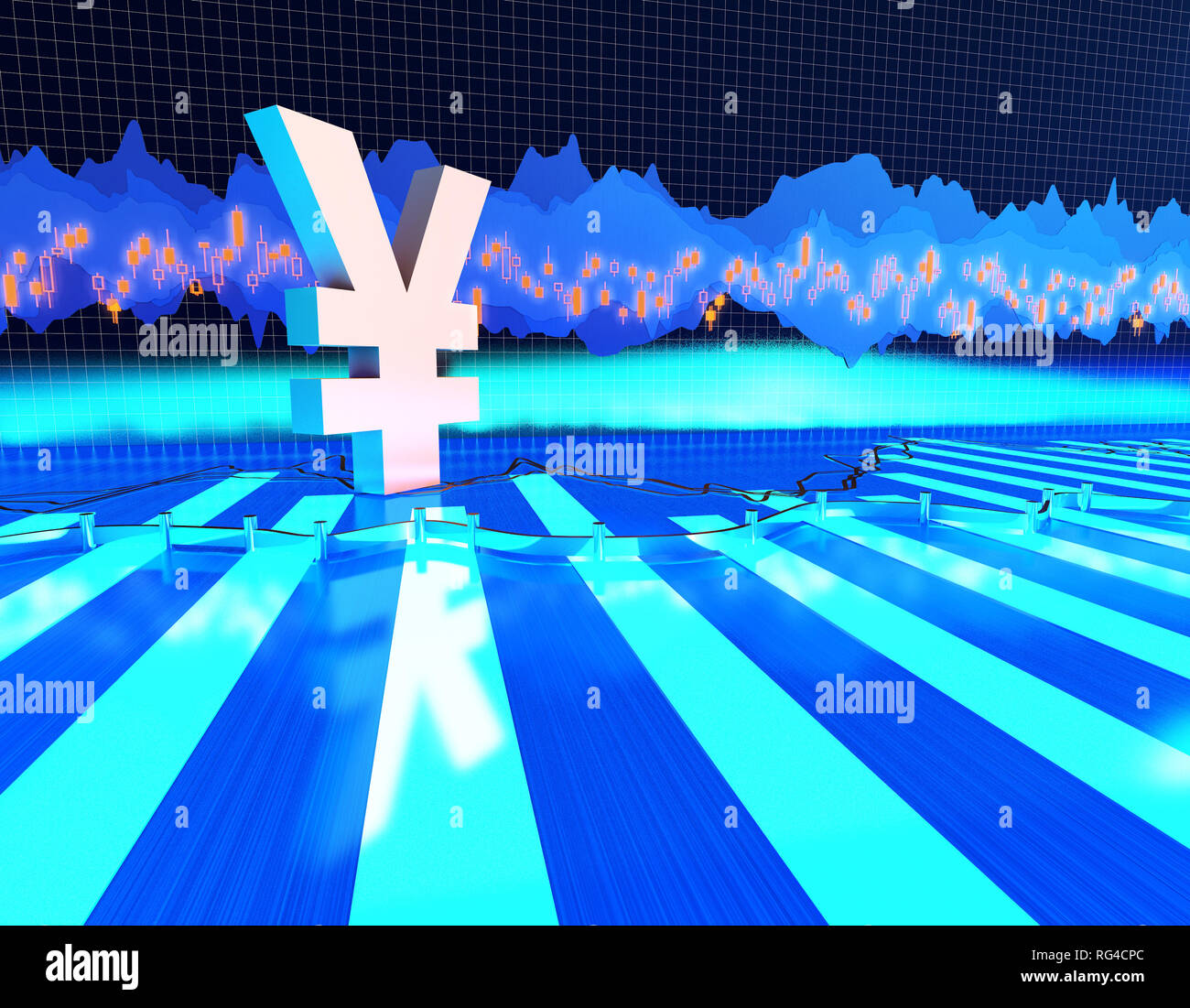 RMB economic stock market chart, trading information and data ...