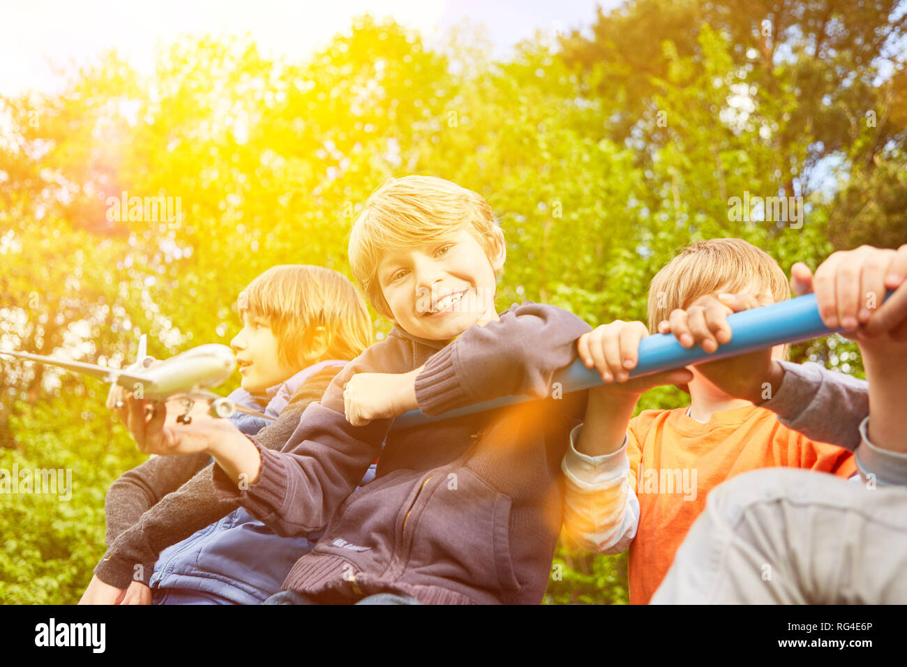 Children park playground climb hi-res stock photography and images - Alamy