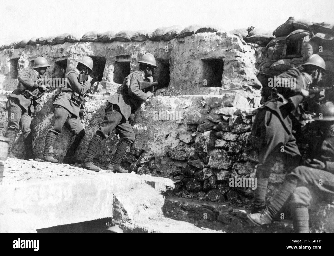 first world war, carso, 1915-18 Stock Photo - Alamy