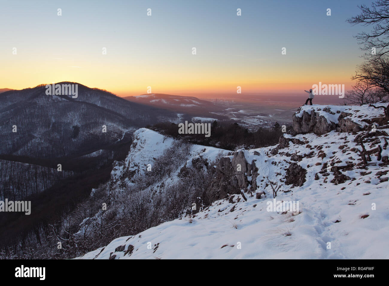 Panoramic view man in hi-res stock photography and images - Alamy