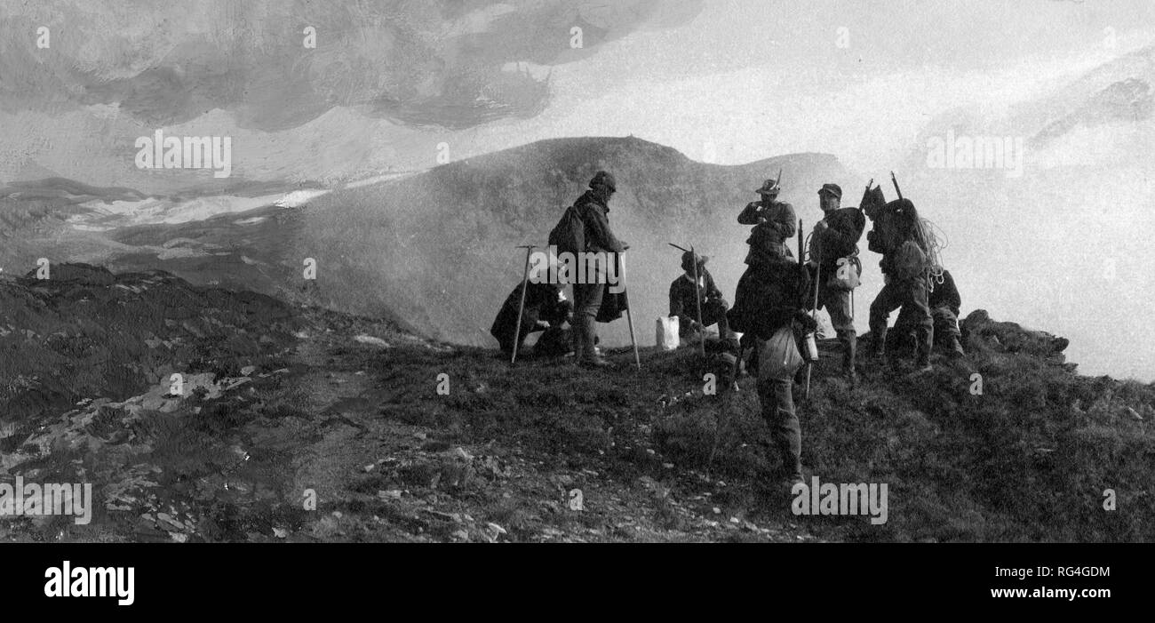 Italian alpine troops hi-res stock photography and images - Alamy