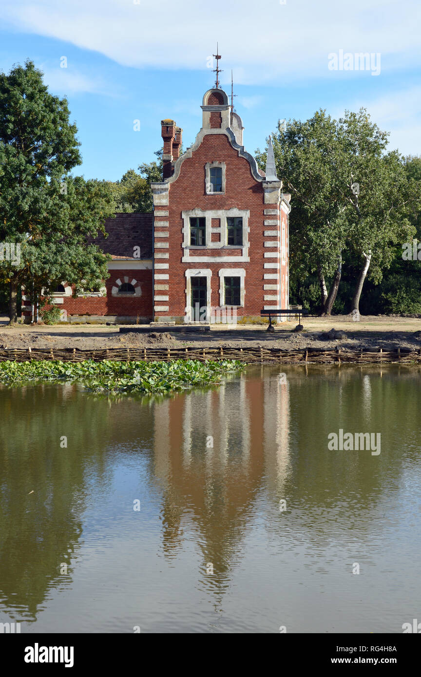 Dutch House ("Hollandi ház") in the park of the Festetics Mansion in ...