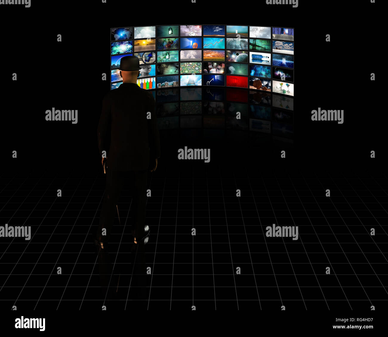 Tv screen viewer monitor hi-res stock photography and images - Alamy