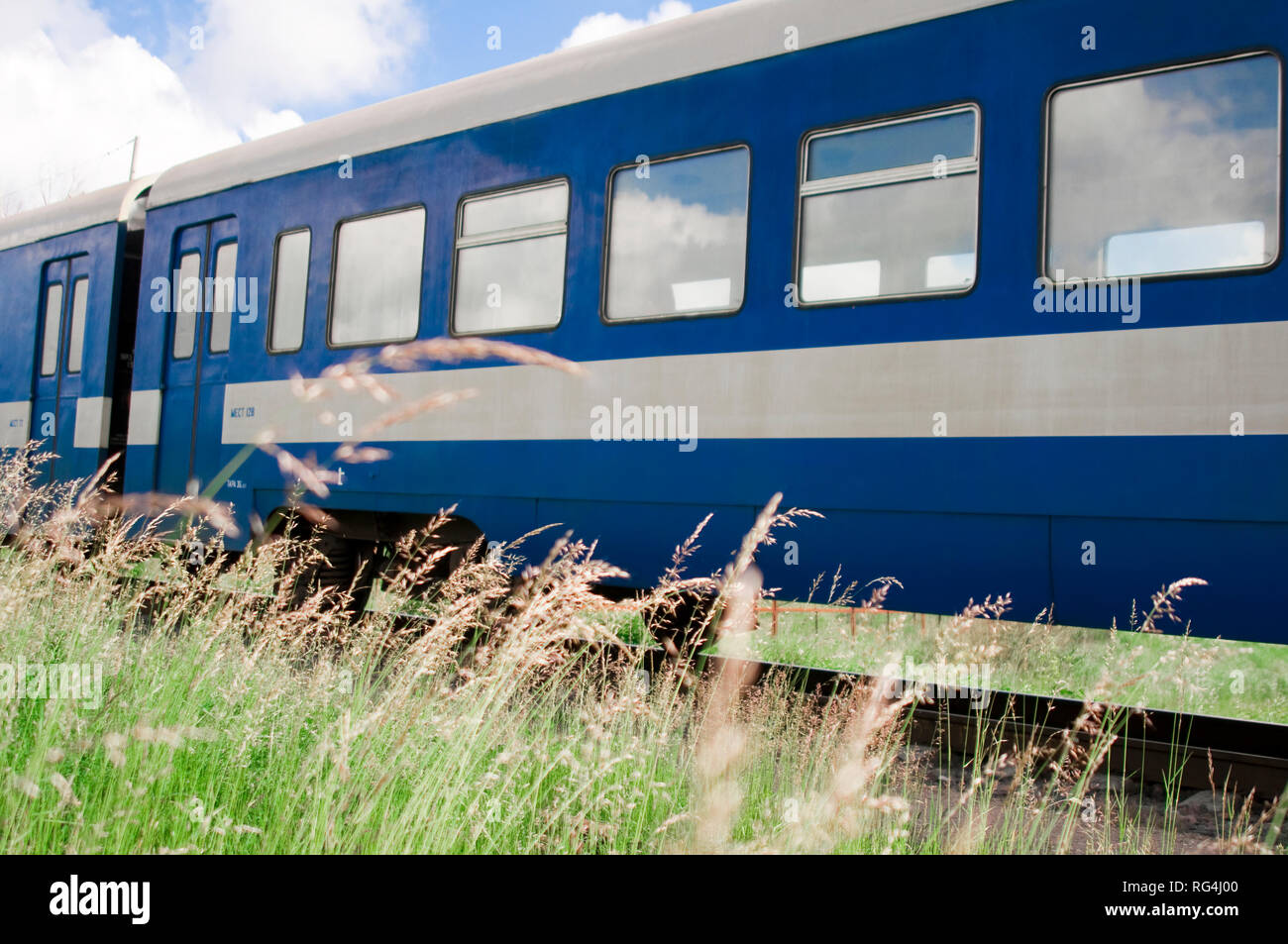 High resolution image cross ties. Fastening of a railway way Stock ...