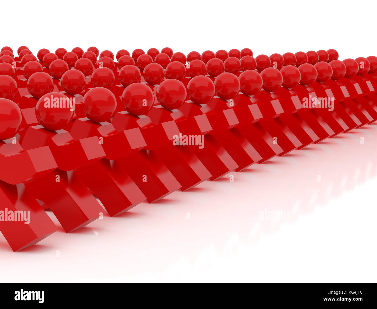 High resolution image people. 3d illustration over white backgrounds ...