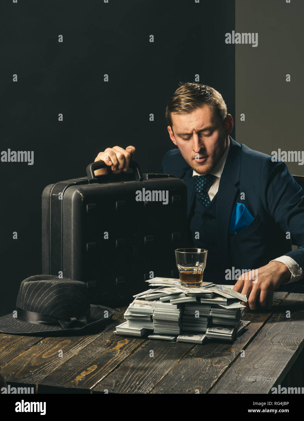 Mafia accountant hi-res stock photography and images - Alamy