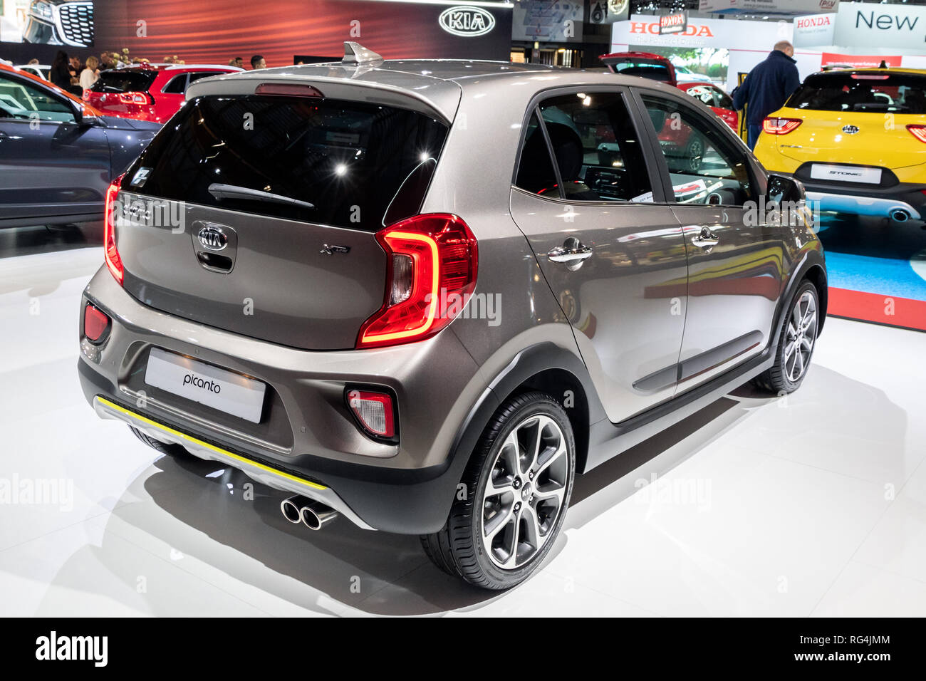 Small grey car hi-res stock photography and images - Alamy