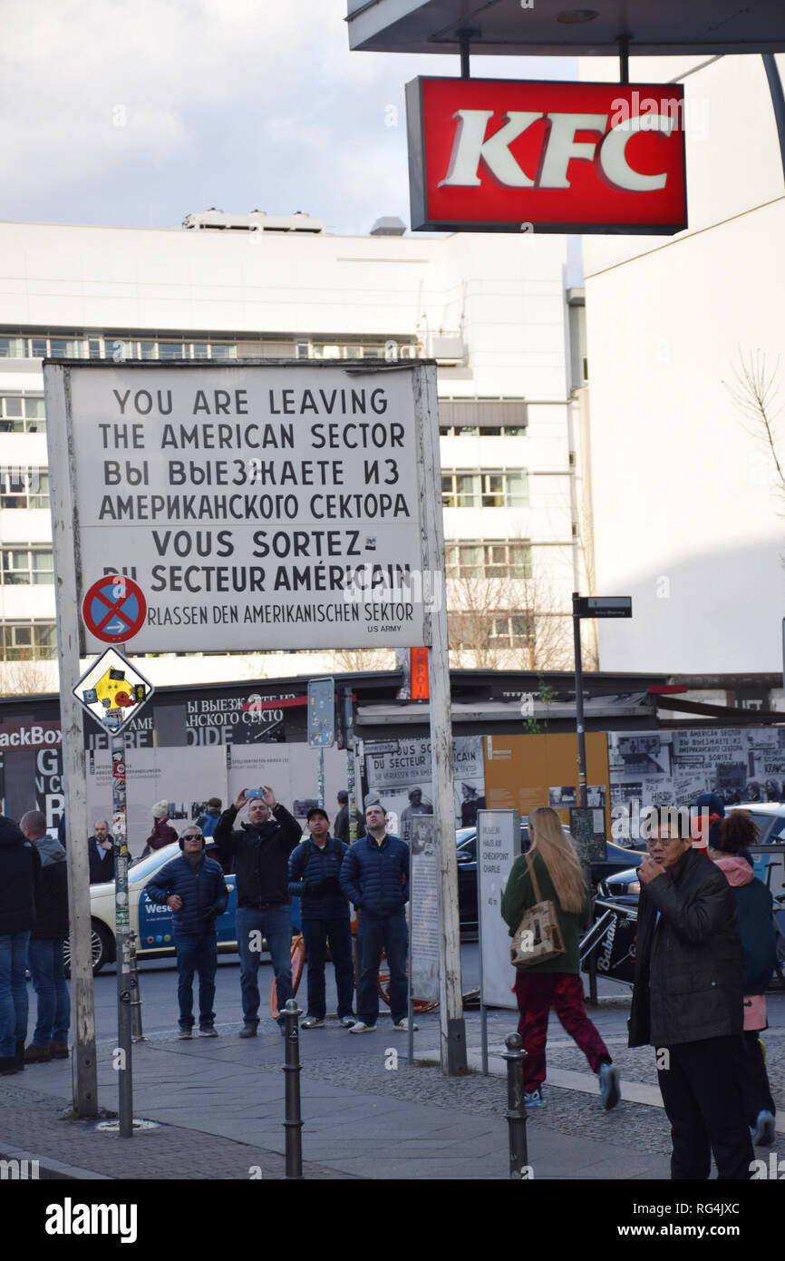 Checkpoint charlie restaurant hi-res stock photography and images - Alamy