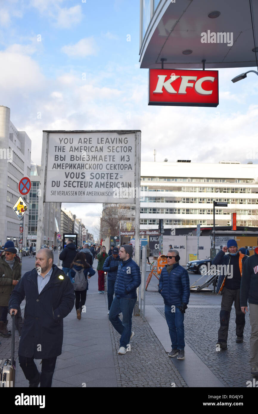 Checkpoint charlie restaurant hi-res stock photography and images - Alamy