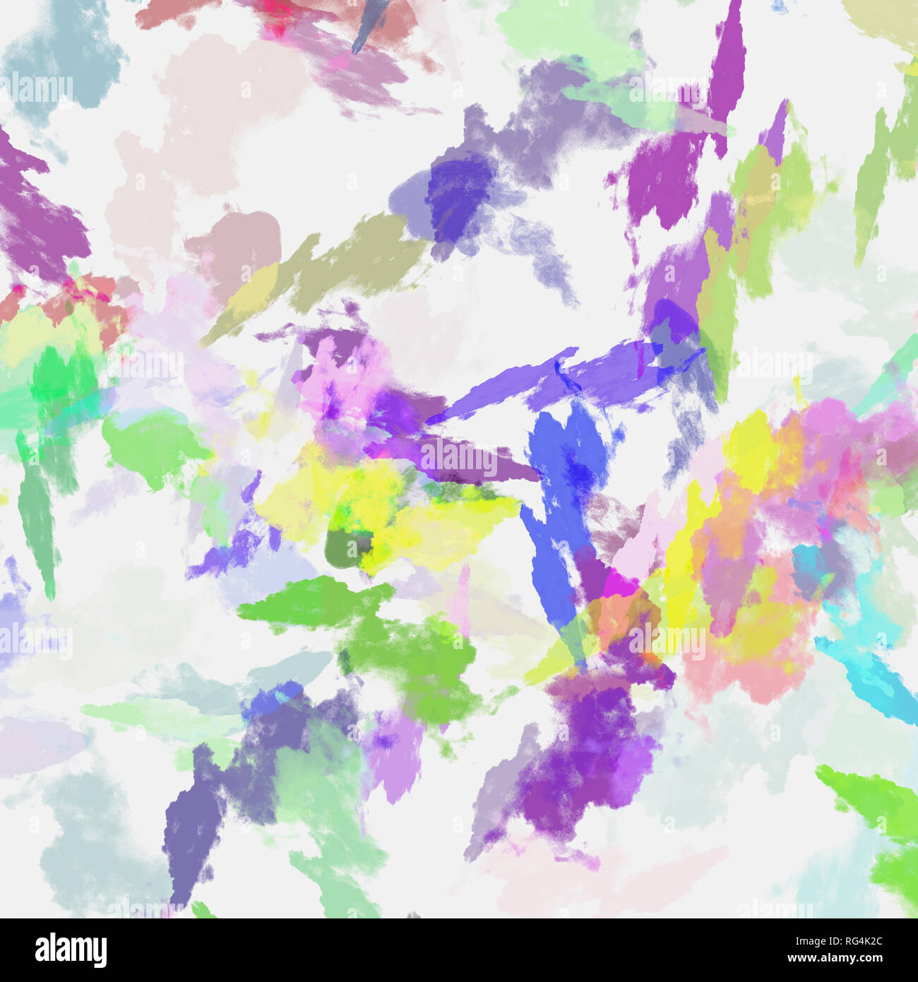 Abstract colored paper. Colored paint stains isolated on white ...