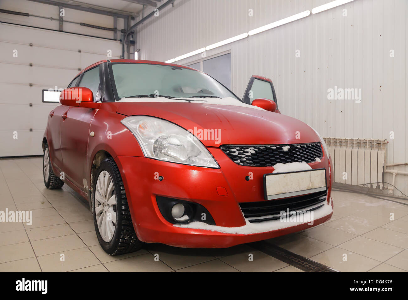 Maruti Suzuki Swift Modified Red