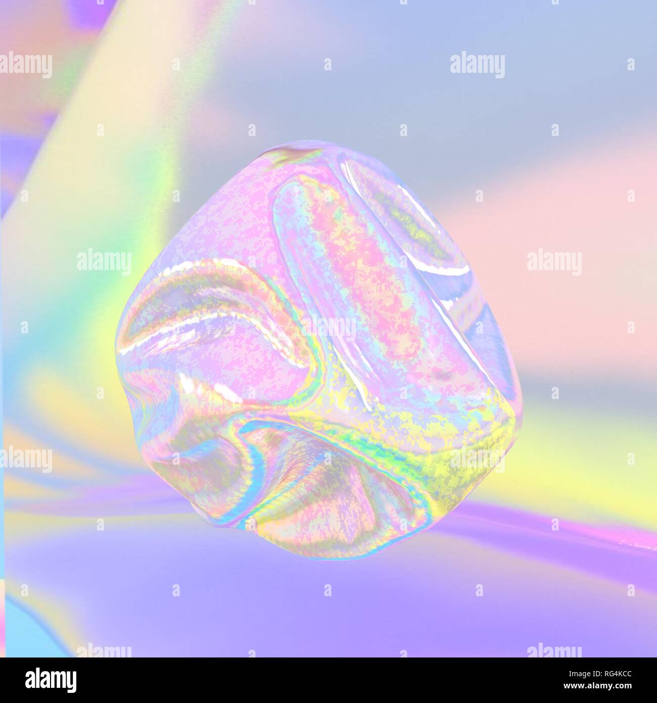 Abstract plasma ball iridescent surface hi-res stock photography and ...