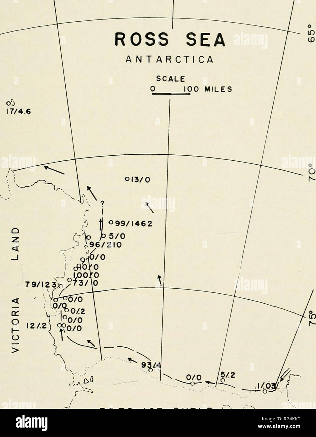 Ross Ice Shelf Map