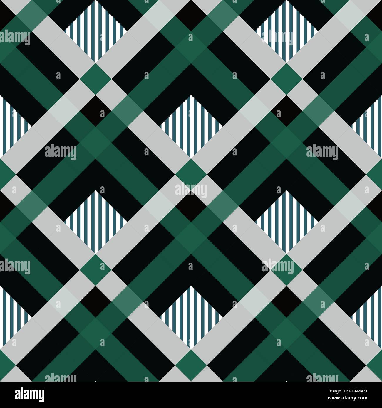 Pride of ireland tartan fabric texture seamless pattern .Vector ...