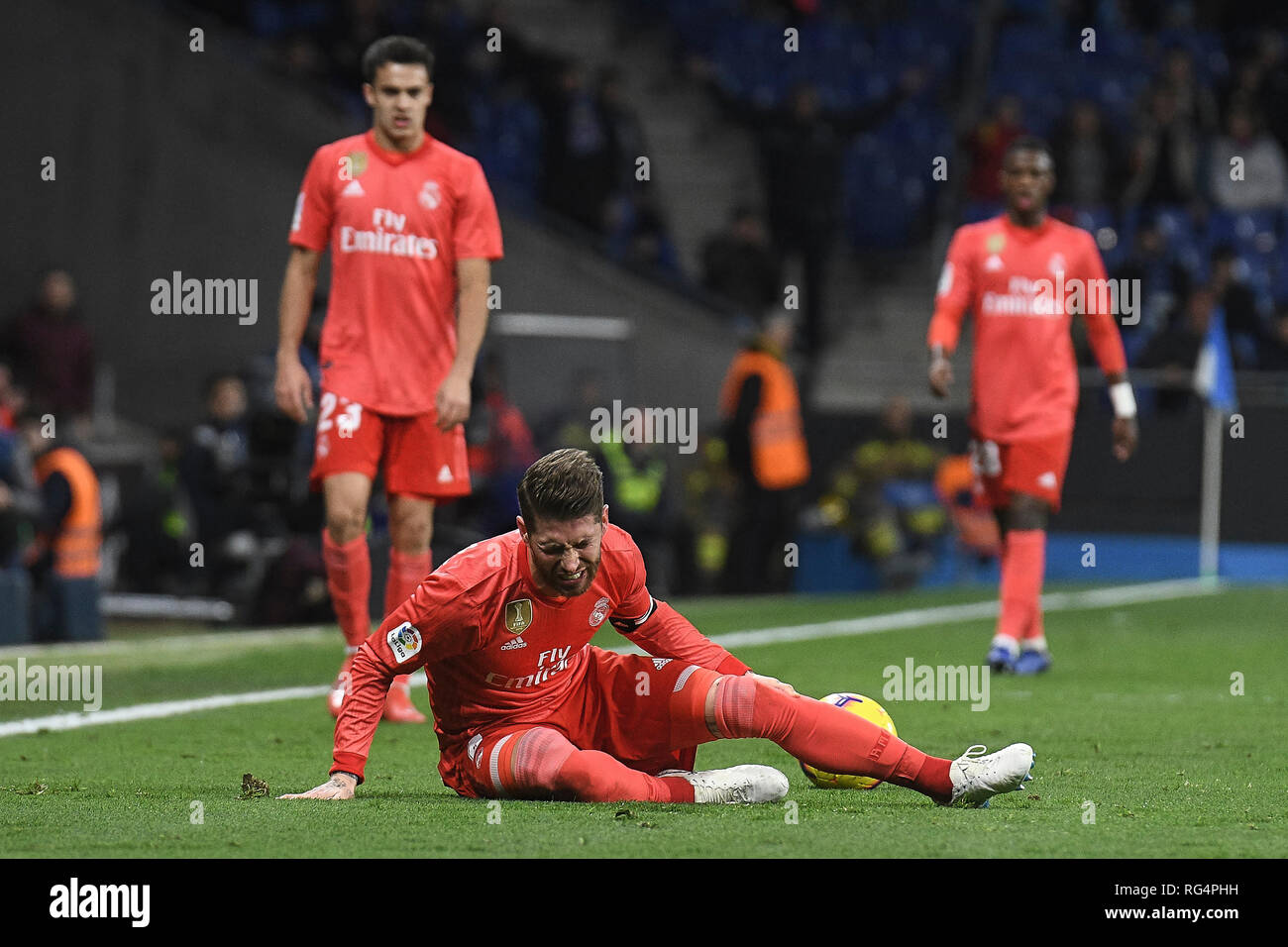 Real madrid footballer sergio ramos hi-res stock photography and images ...