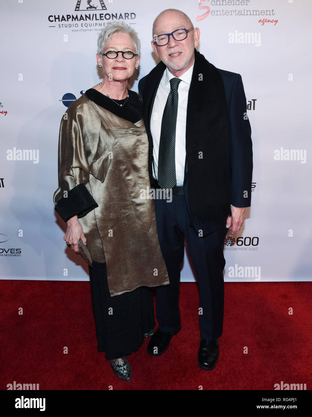 Hollywood, California, USA. 26th Jan, 2019. SUSAN WILLIAMS and STEVEN ...