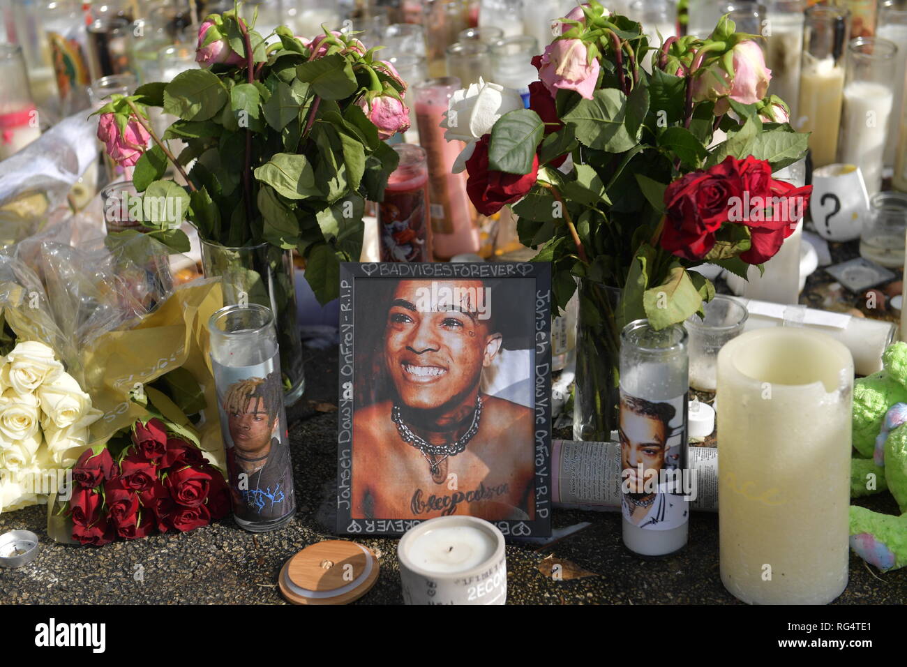 DEERFIELD BEACH, FL - JUNE 23:Hip-hop mourns rapper XXXTentacion after ...