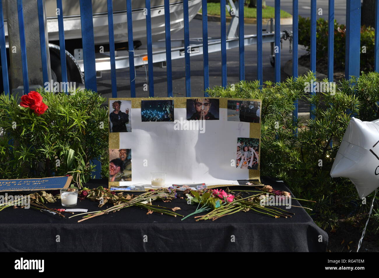DEERFIELD BEACH, FL - JUNE 23:Hip-hop mourns rapper XXXTentacion after ...