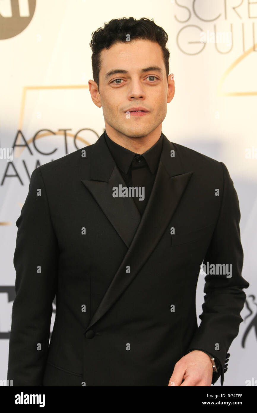 Los Angeles, Ca, USA. 27th Jan, 2019. Rami Malek at The 25th Annual ...
