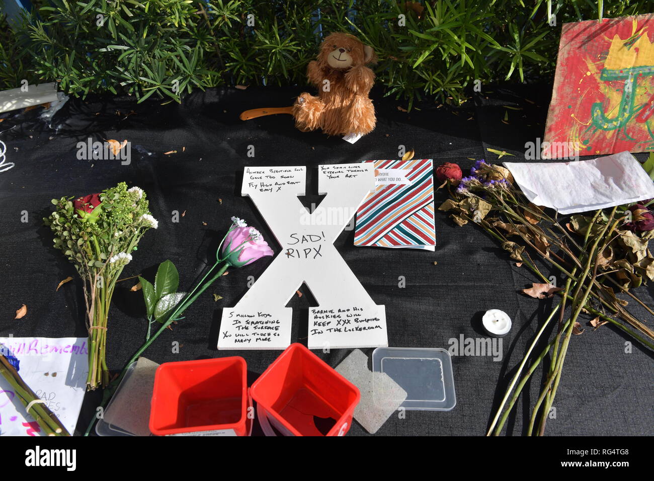 DEERFIELD BEACH, FL - JUNE 23:Hip-hop mourns rapper XXXTentacion after ...