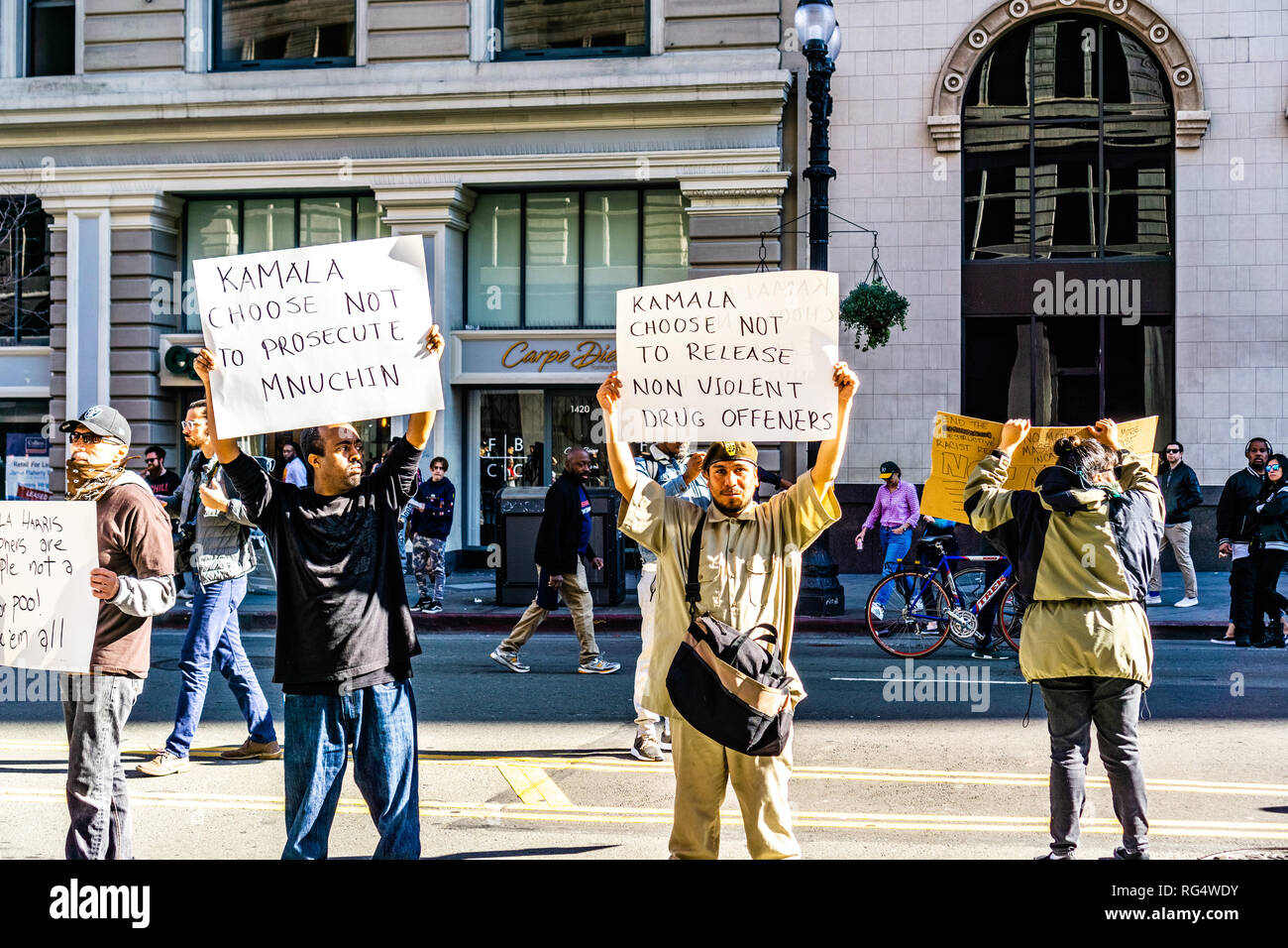 Rally signs hi-res stock photography and images - Alamy