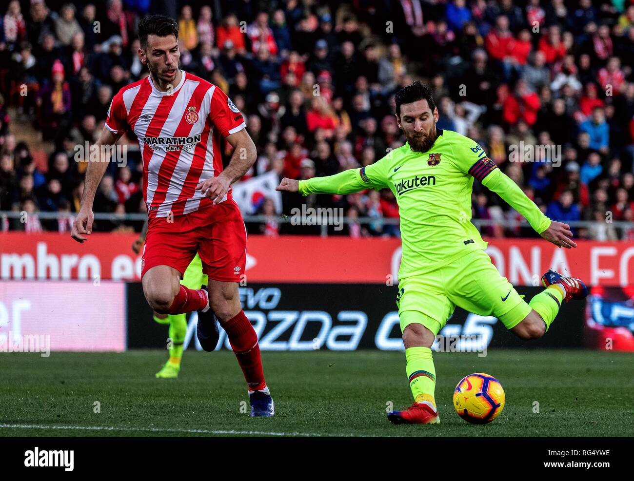 Messi Kicking A Ball