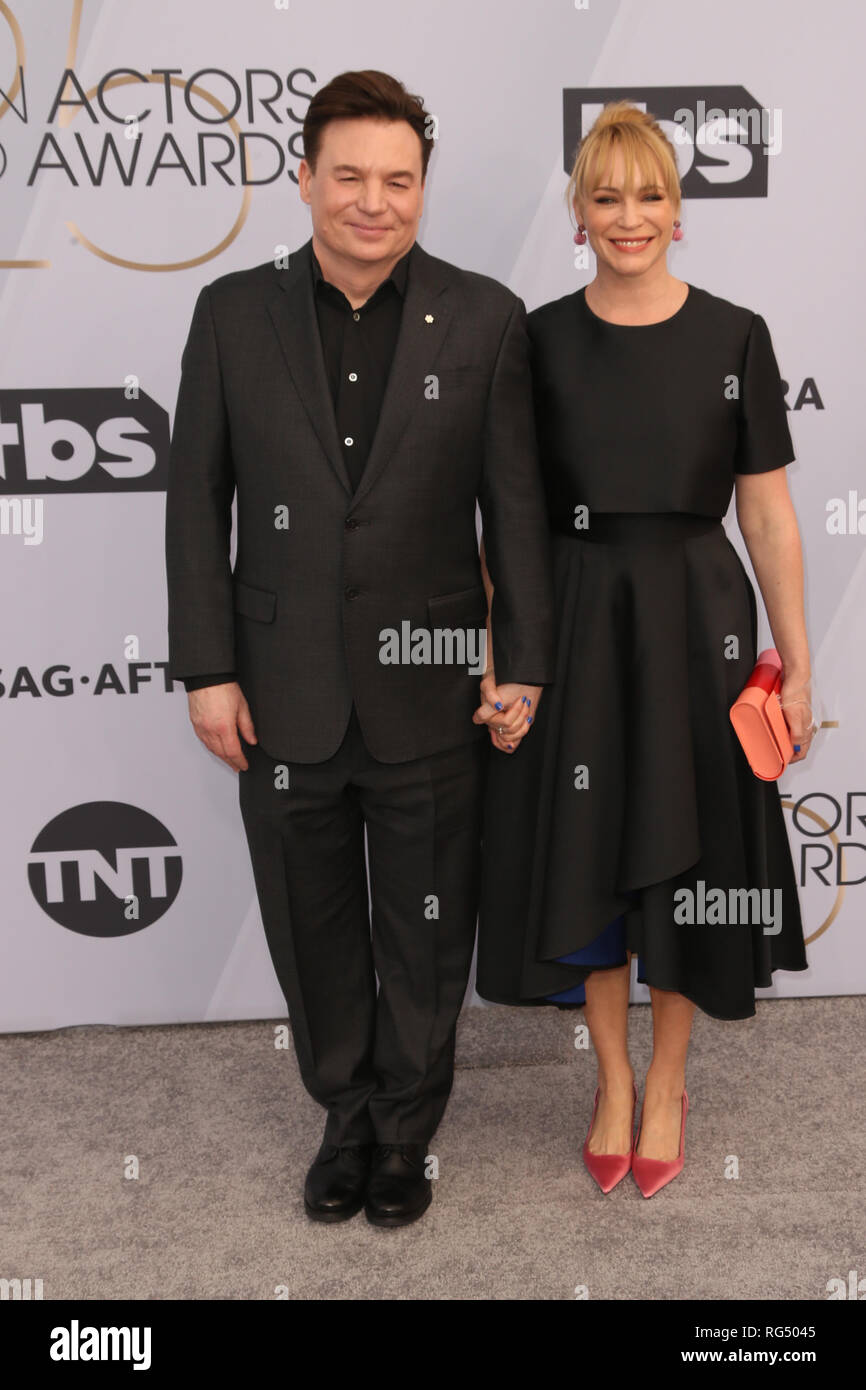 Los Angeles, Ca, USA. 27th Jan, 2019. Mike Myers, Kelly Tisdale at The ...