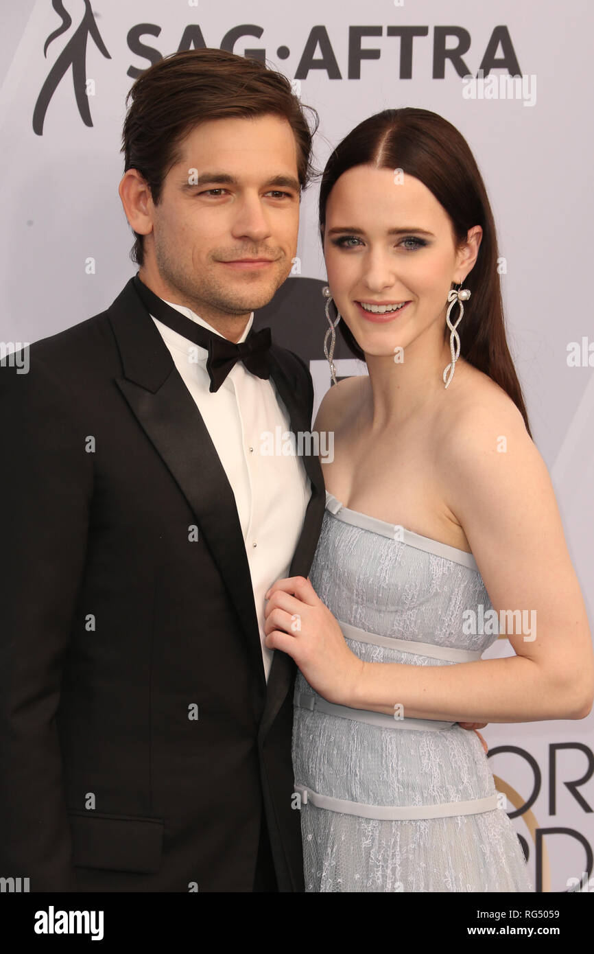 Los Angeles, Ca, USA. 27th Jan, 2019. Jason Ralph, Rachel Brosnahan at ...