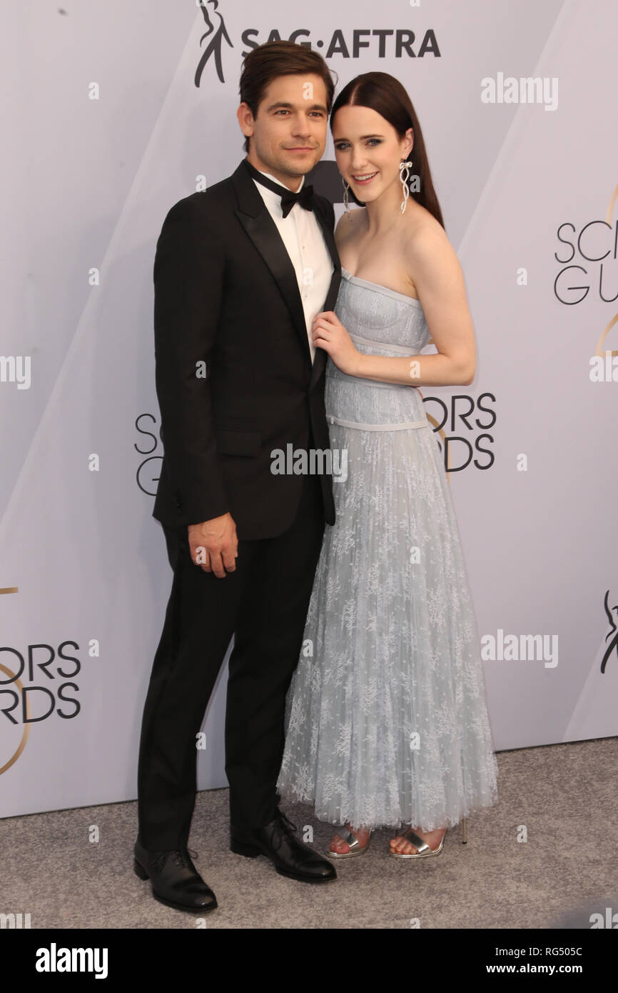 Los Angeles, Ca, USA. 27th Jan, 2019. Jason Ralph, Rachel Brosnahan at ...