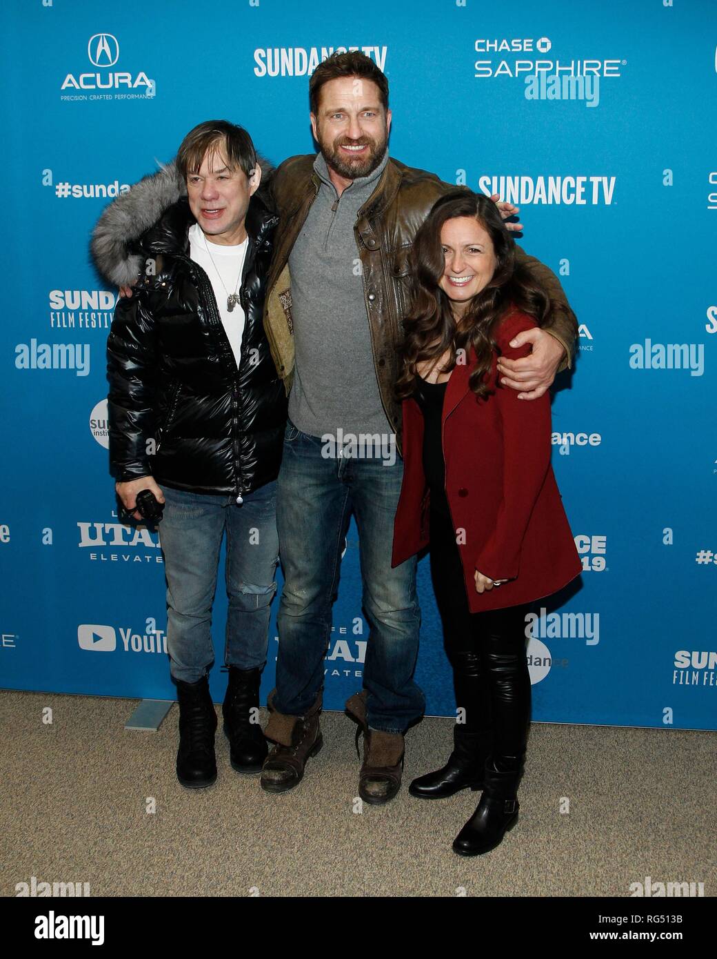 Alan siegel gerard butler hi-res stock photography and images - Alamy