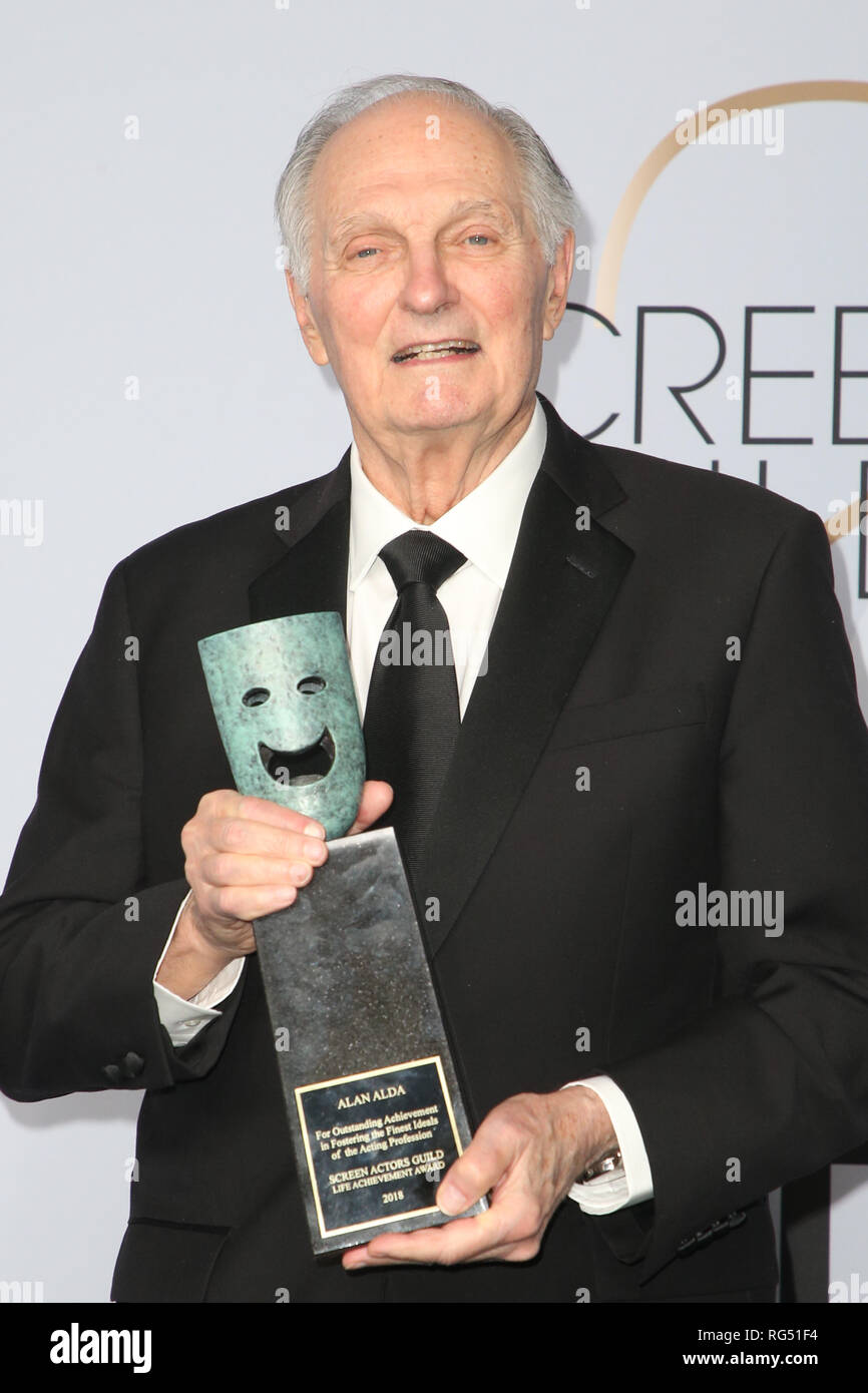 Los Angeles, Ca, USA. 27th Jan, 2019. Alan Alda at The 25th Annual ...