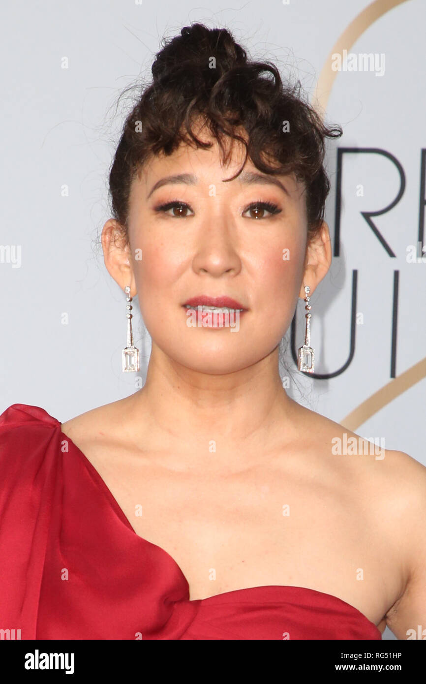 Los Angeles, Ca, USA. 27th Jan, 2019. Sandra Oh at The 25th Annual ...