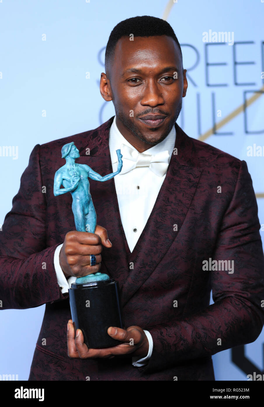 Los Angeles, USA. 27th Jan, 2019. Actor Mahershala Ali of movie "Green ...