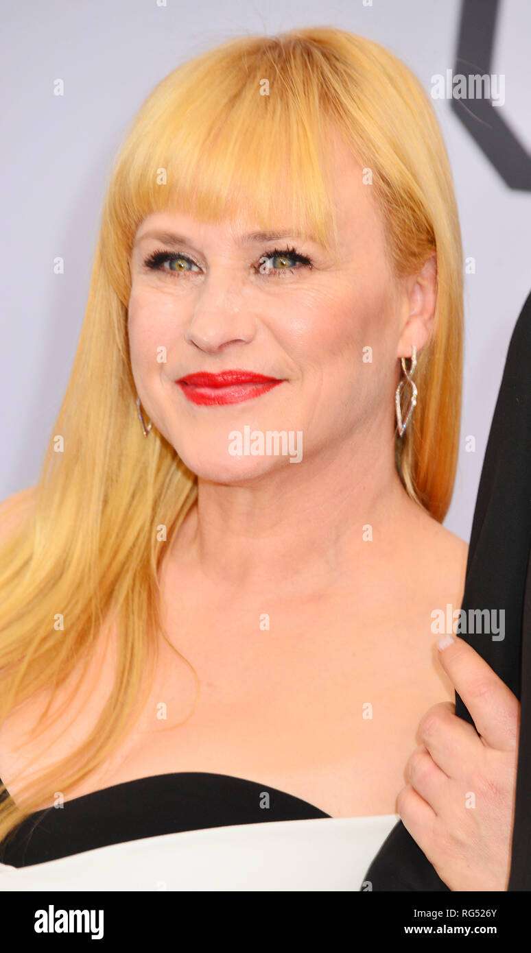 Los Angeles, USA. 27th Jan, 2019. Patricia Arquette arriving at the ...