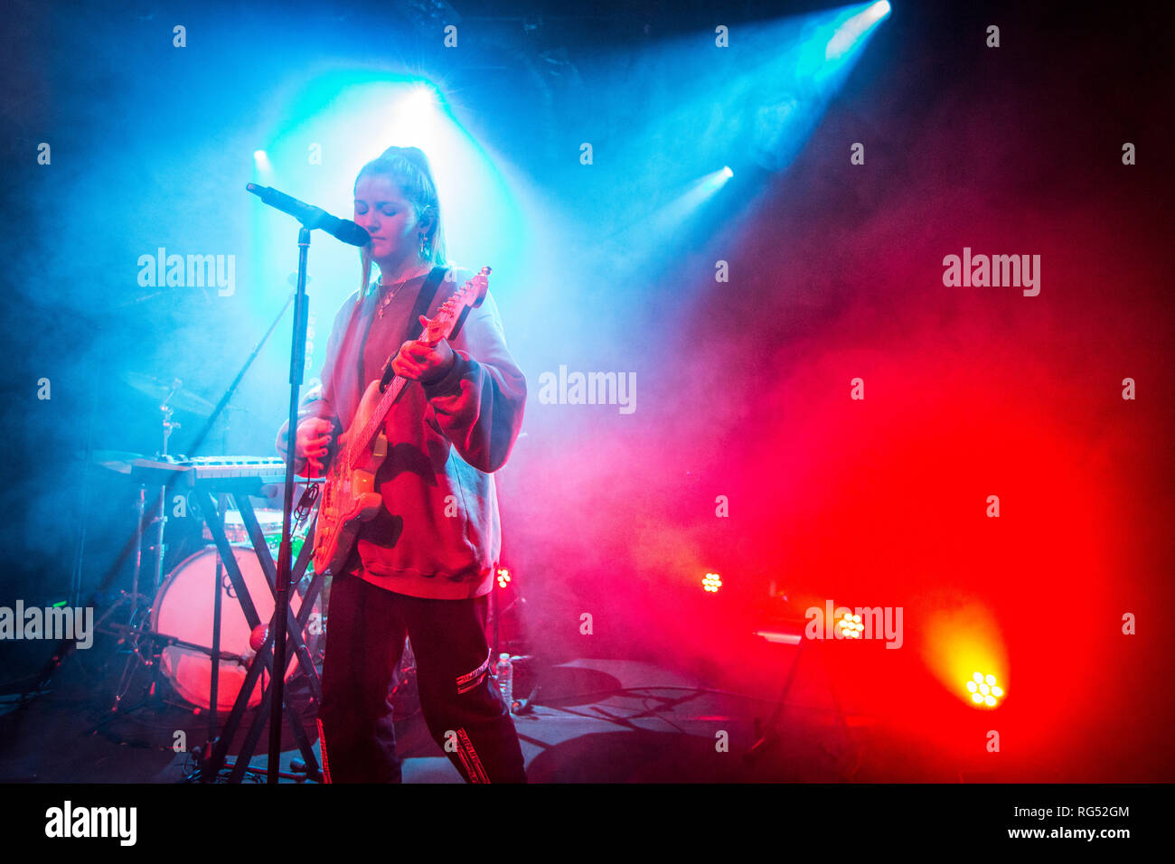 Copenhagen, Denmark - January 27, 2019. The American singer, songwriter ...