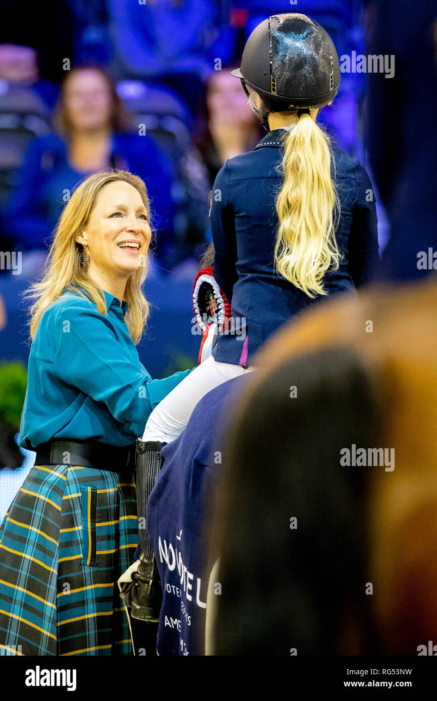 Princess Margarita and Tjalling ten Cate with their daughters Julia and ...
