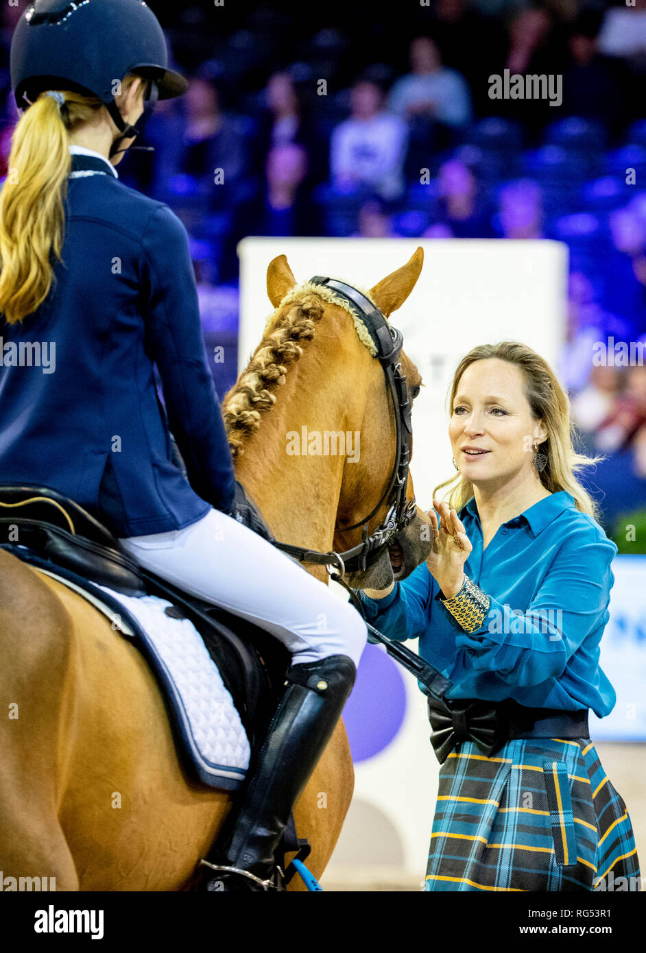 Princess Margarita and Tjalling ten Cate with their daughters Julia and ...