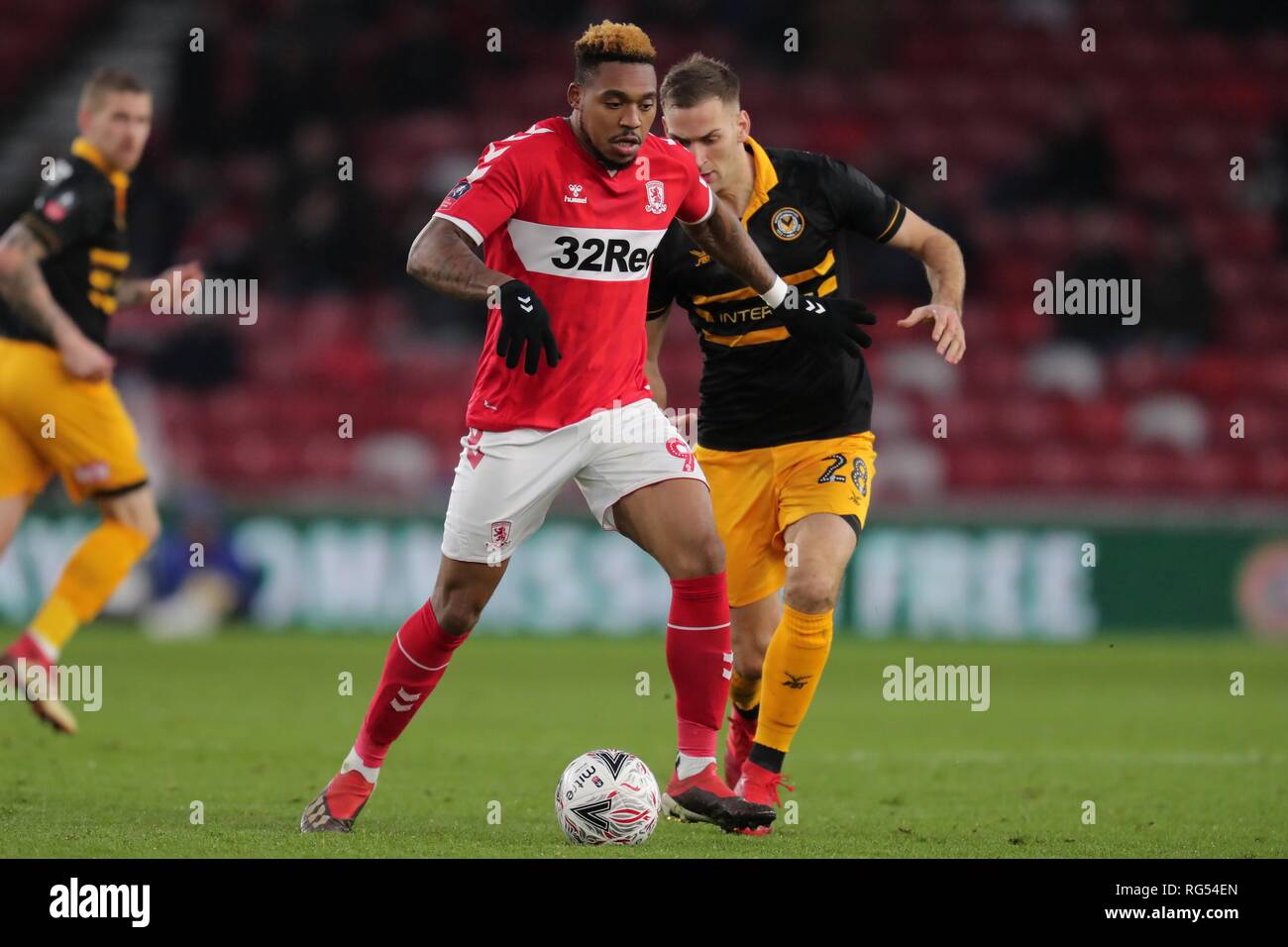 Mickey demetriou of newport county hi-res stock photography and images ...