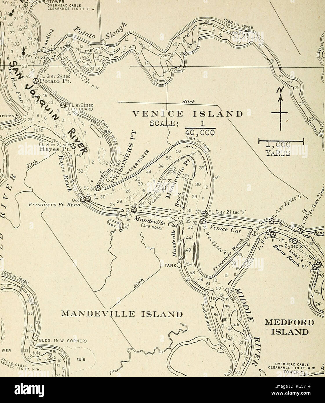 Map of mandeville hi-res stock photography and images - Alamy
