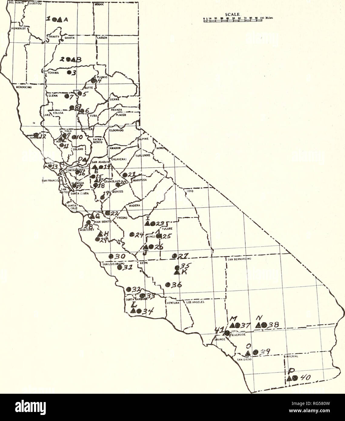 Map of sanger hi-res stock photography and images - Alamy