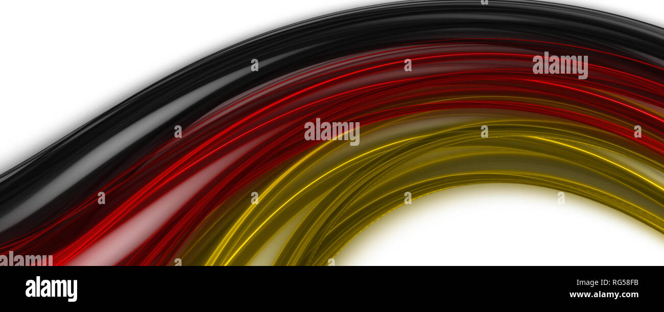 Abstract illustrated german color panorama design for sport events ...