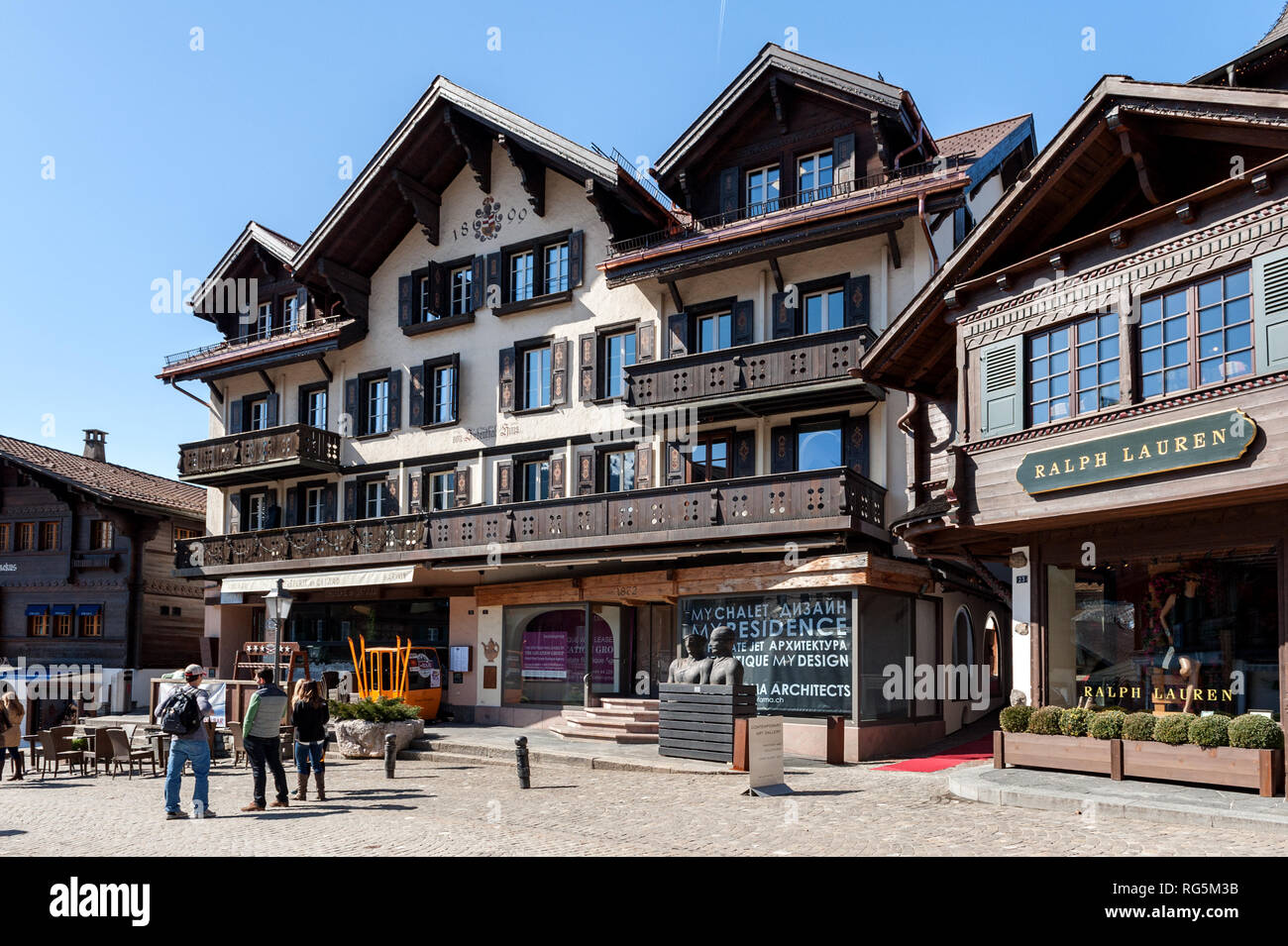 Gstaad hi-res stock photography and images - Alamy