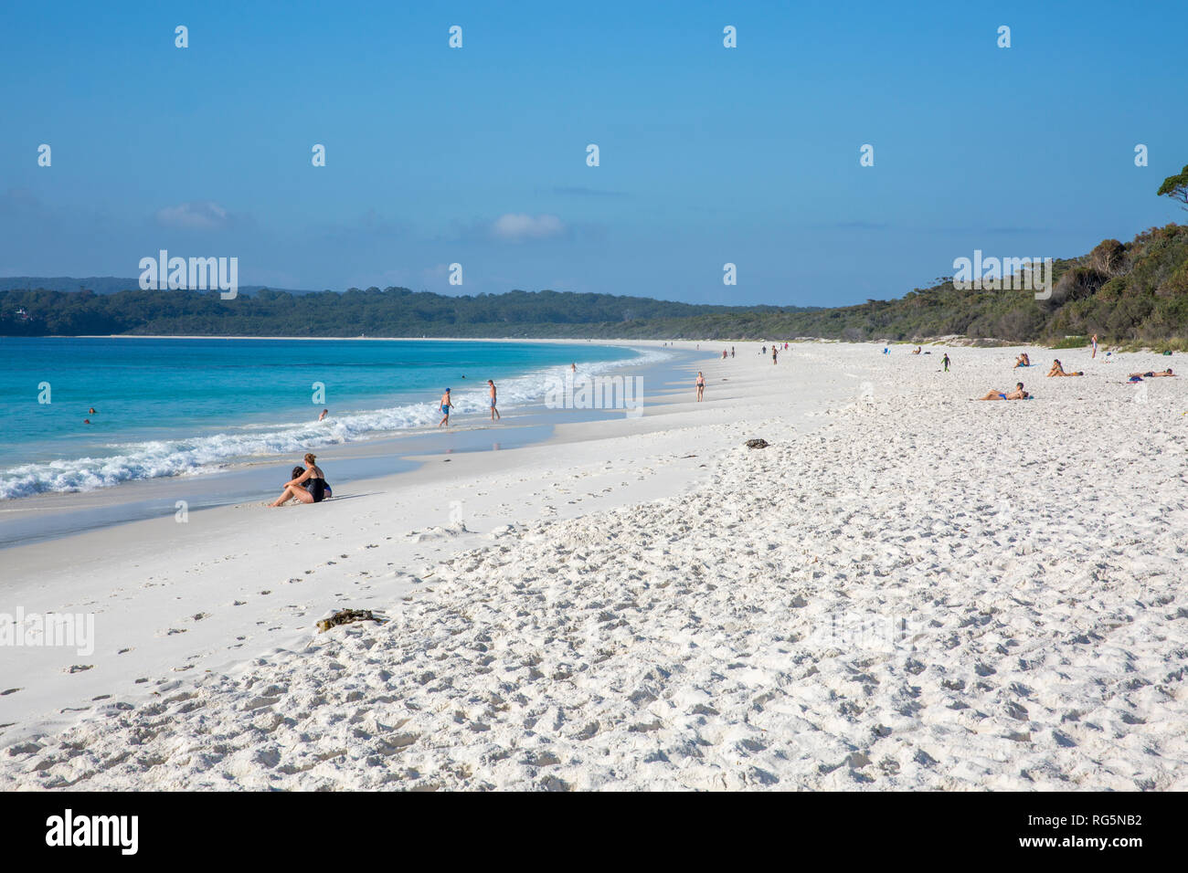 Australian white sand beach hi-res stock photography and images - Alamy