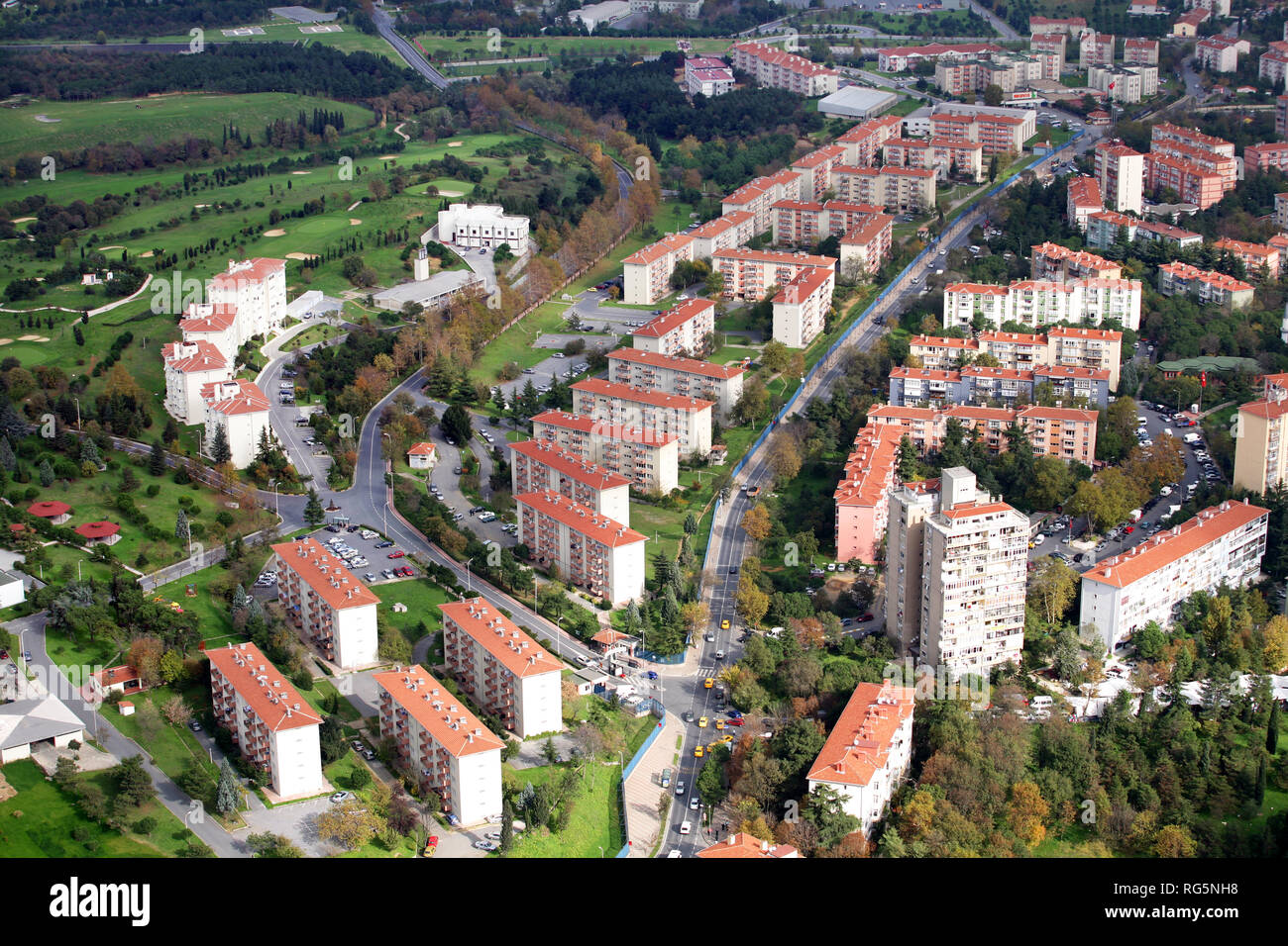 Modern residential buildings in Istanbul, Turkey Stock Photo - Alamy