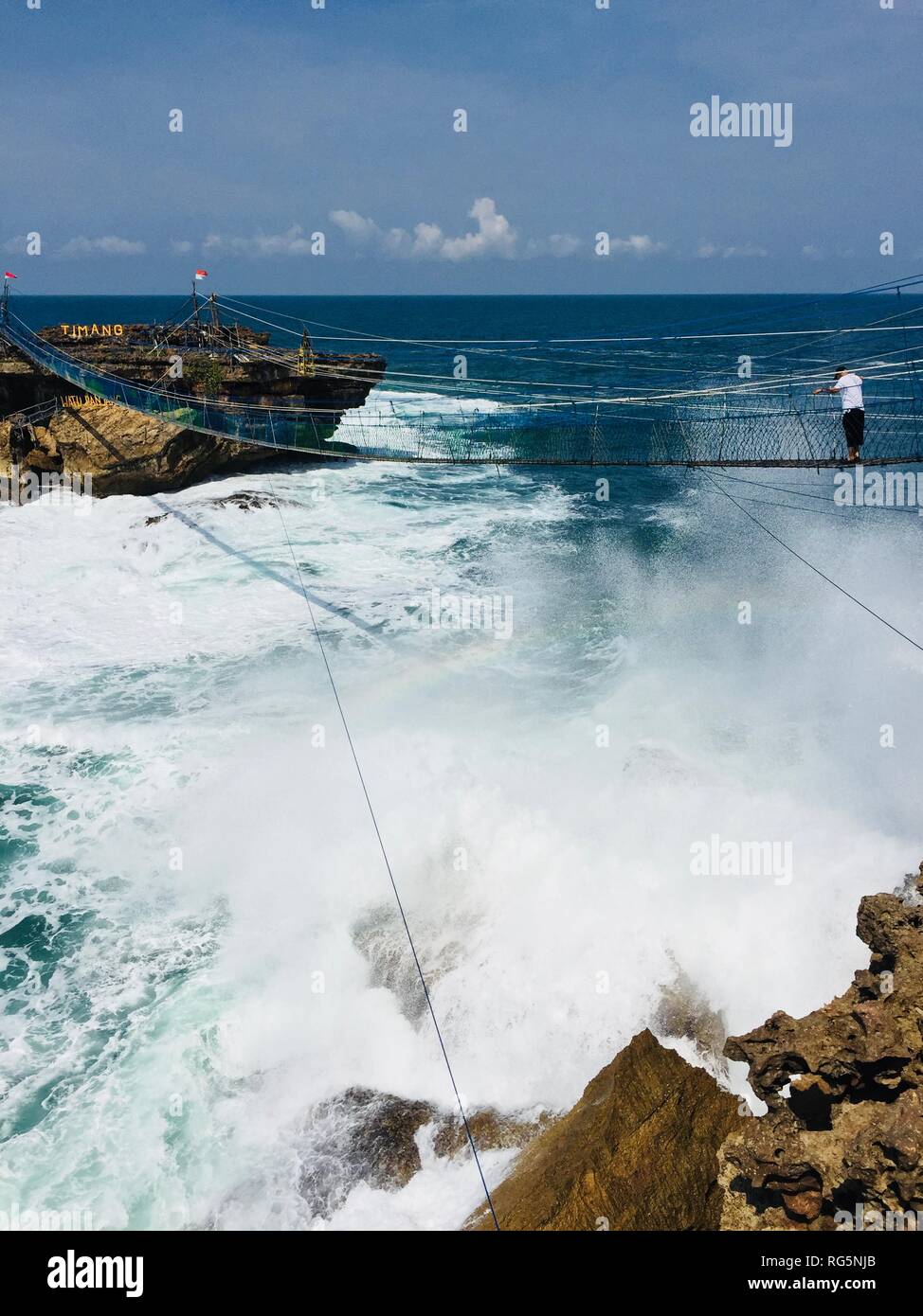 Pantai Timang Indonesia Stock Photo - Alamy