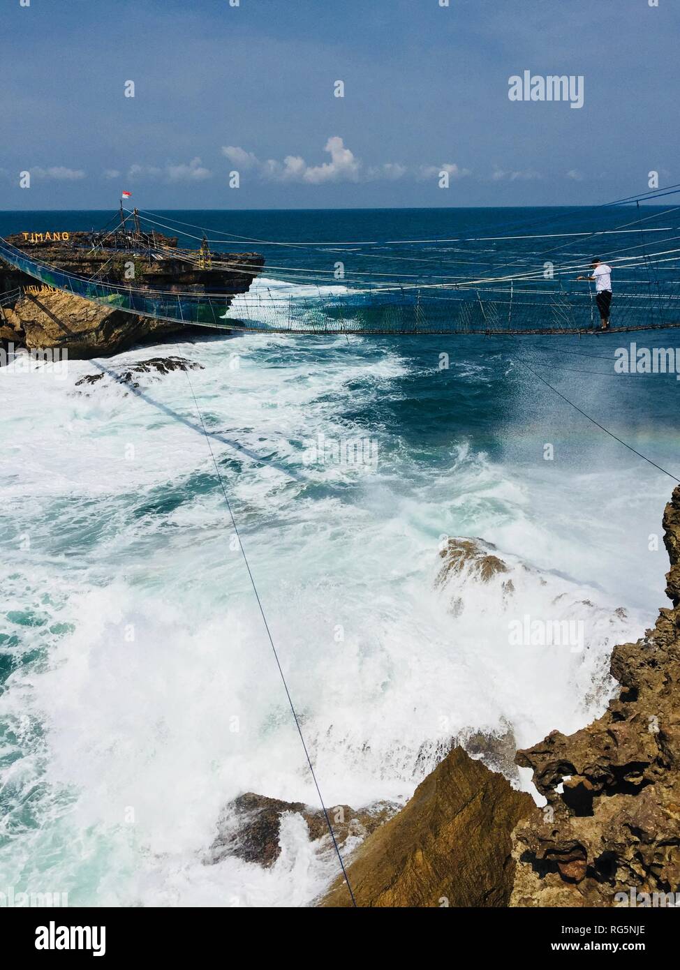 Pantai Timang Indonesia Stock Photo - Alamy
